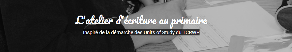 Des planifications clés en main – Les ateliers d'écriture au primaire ...