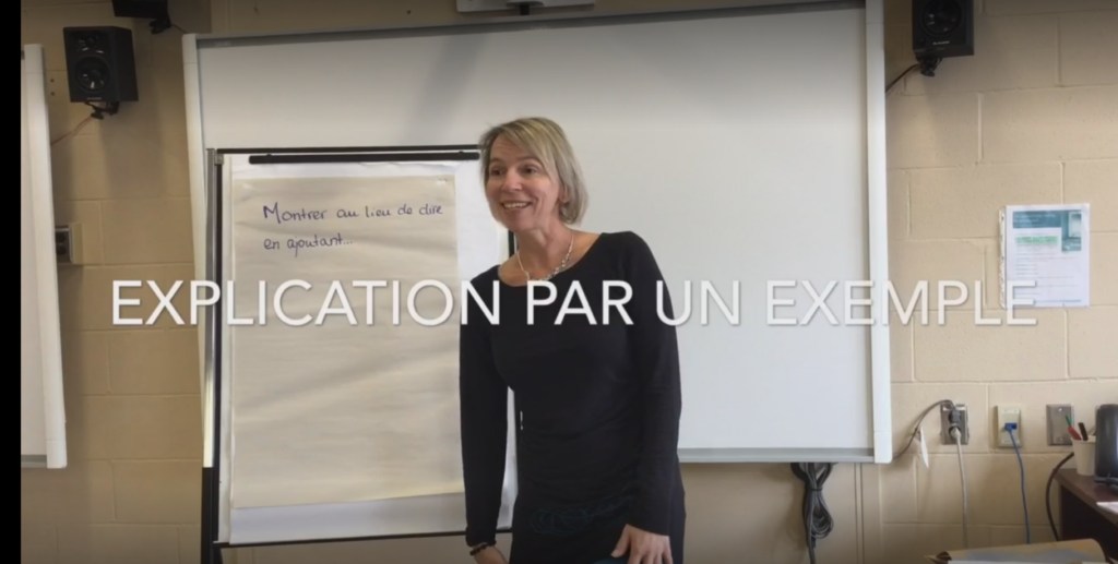 13.1 La mini-leçon en vidéos – Les ateliers d'écriture au primaire au CSSDM