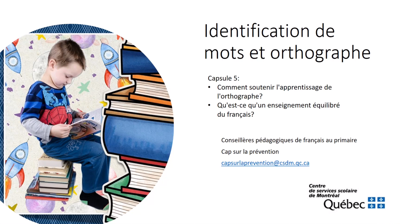 Identification de mots et orthographe (autoformation) – CAP sur la ...
