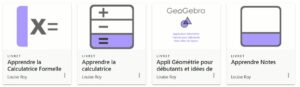 Geogebra – Mathématique au secondaire
