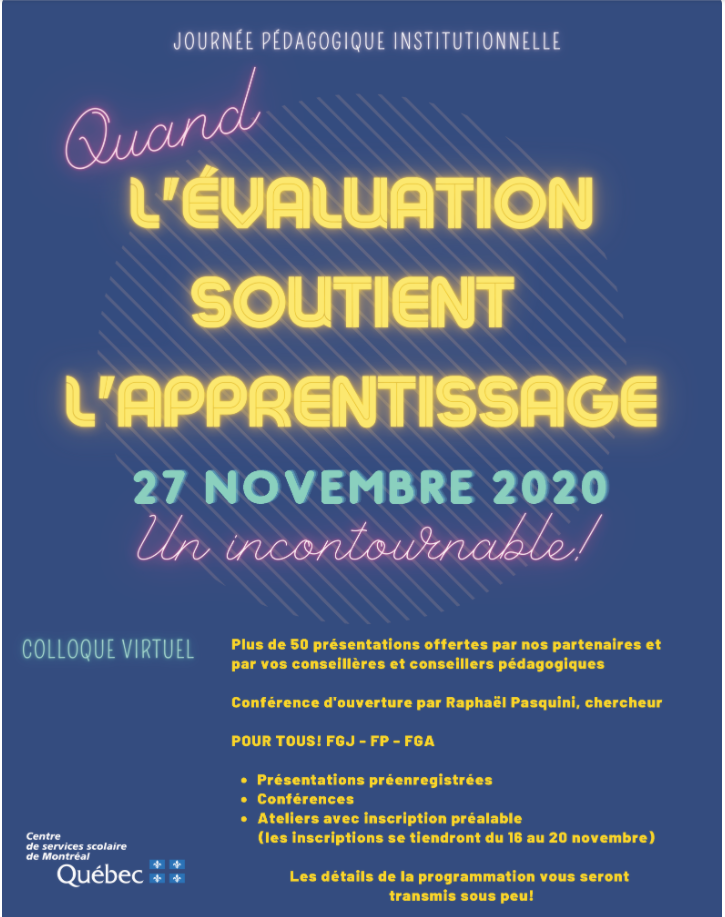 Une invitation au colloque virtuel ! – DES NOUVELLES DE L'UNIVERS